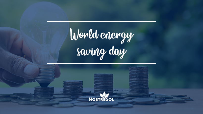 21 October: World Energy Saving Day - Nostresol